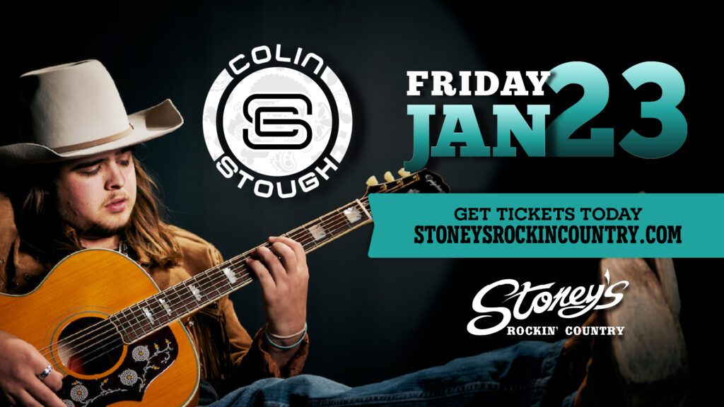 Colin Stough Live at Stoney’s Rockin’ Country – Jan 23, 2026